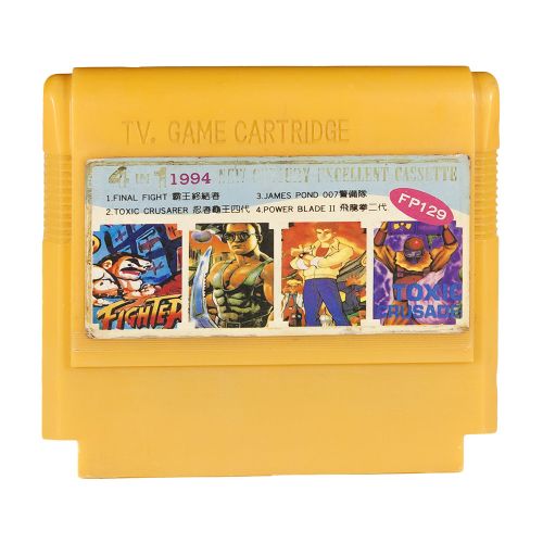 4 в 1: [FP129] Mighty Final Fight, Power Blade 2, James Bond Jr, Toxic ...
