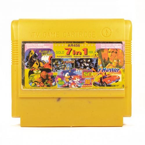 7 в 1: [AR456] Batman & Flash, Super Spy Hunter, Somari, Captain ...