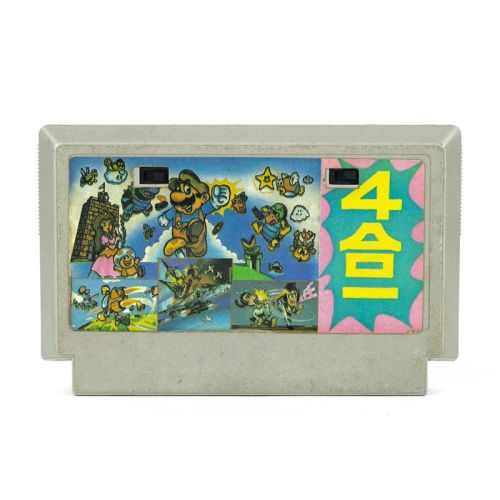 4 в 1: Spartan X, Super Mario, 1942, Twin Bee :: Картридж для Денди ...