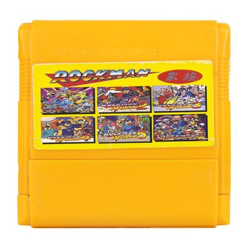 6 в 1: Rockman 1, Rockman 2, Rockman 3, Rockman 4, Rockman 5, Rockman 6 :: Картридж для Денди ...