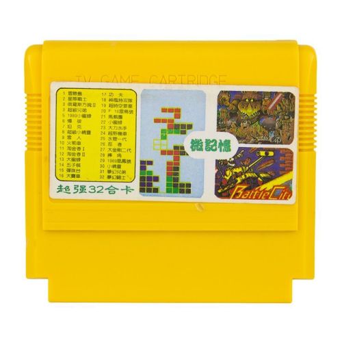 32 в 1: Adventure Island 1, Star Soldier, Tetris (Tengen), Super Mario ...